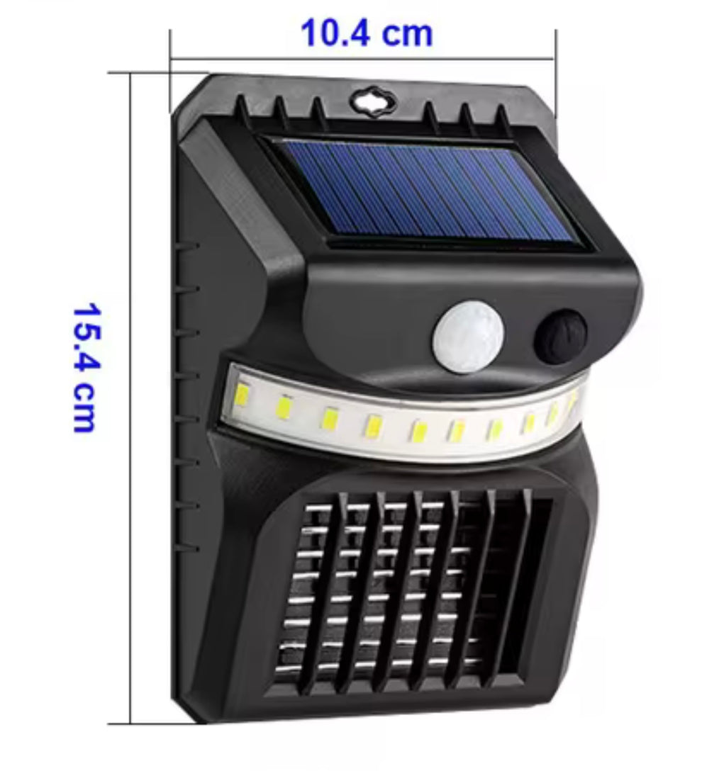 SOLAR POWERED CARAVAN/RV LIGHT/MOZZIE/ZAPPER ATTACHES TO AWNING STRAP ...